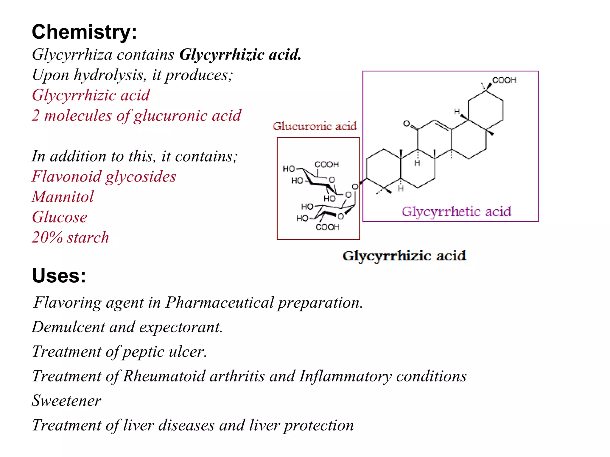 Saponin glycosides | PPT