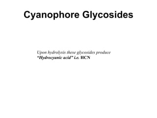 Saponin glycosides | PPT