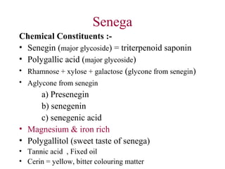 Saponin glycosides | PPT