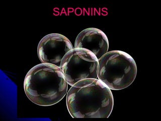 Saponins- a brief introduction | PPT