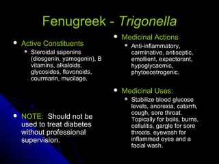Saponins- a brief introduction | PPT