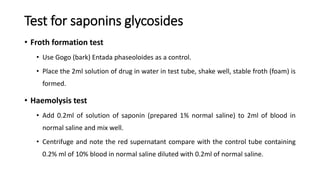 SAPONINS AND THEIR MEDICINAL RELEVANCE.pdf