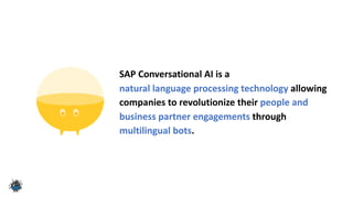 [SOT115] Build your Own SAP CAI Connector using SAP CAI SDK | PDF