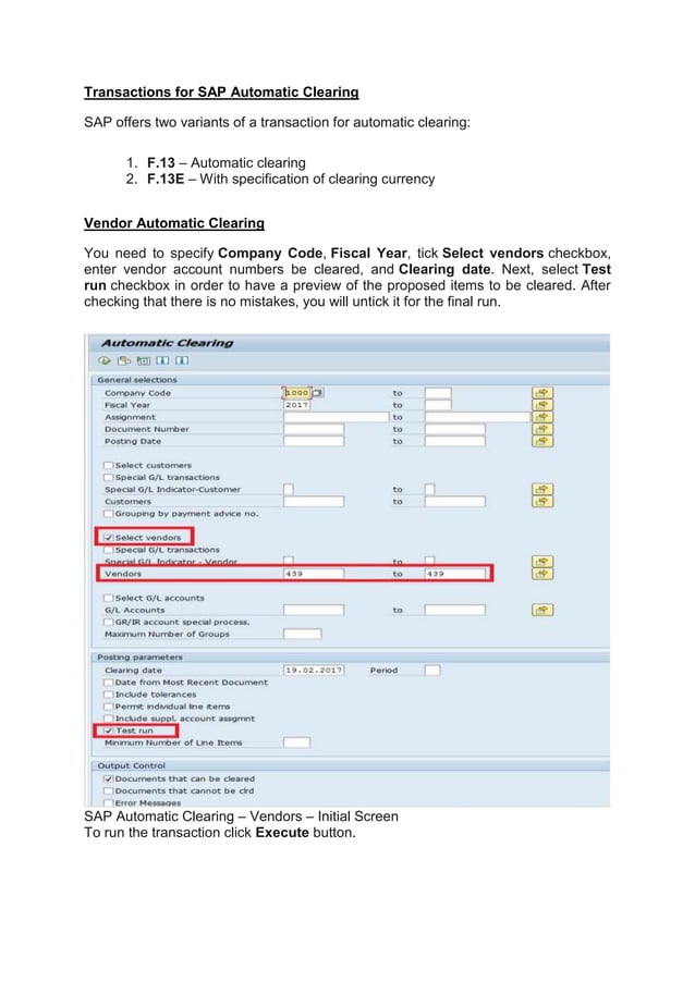 SAP OPEN ITEM CLEARING PROCESS USEFUL FOR END USERS | DOCX | Credit Cards | Personal Debt