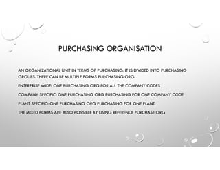 Sap organisation structure business view | PDF