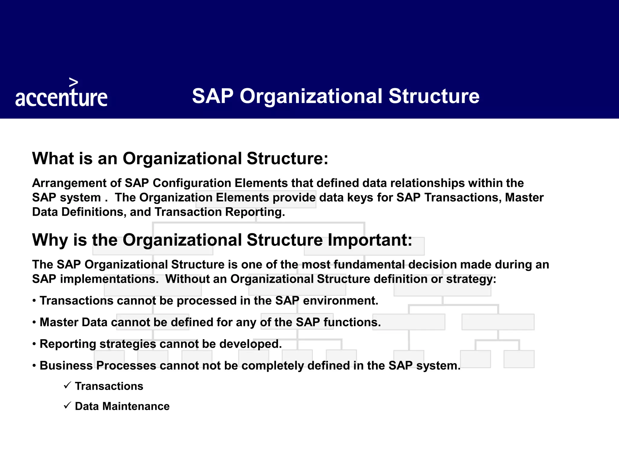 SAP Organization Structure V1.2.ppt