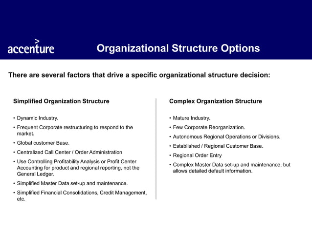 SAP Organization Structure V1.2.ppt | Business Accounting & Finance ...