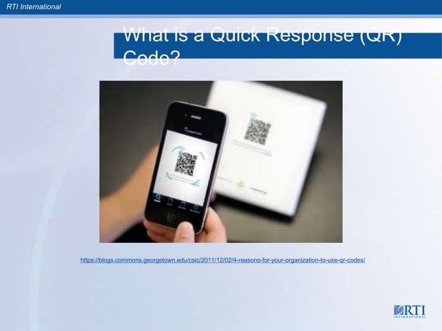 QR Codes as a Survey Recruiting Tool | PPTX