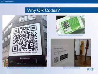 QR Codes as a Survey Recruiting Tool | PPTX