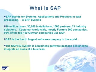 Sap overview | PPT