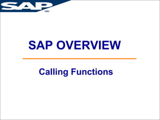 Sap overview | PPT