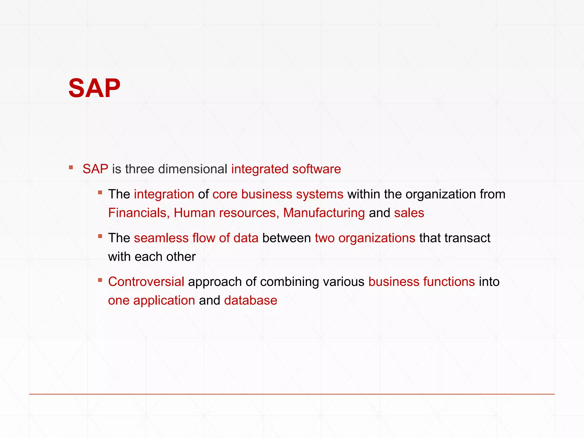 Sap overview | PPT