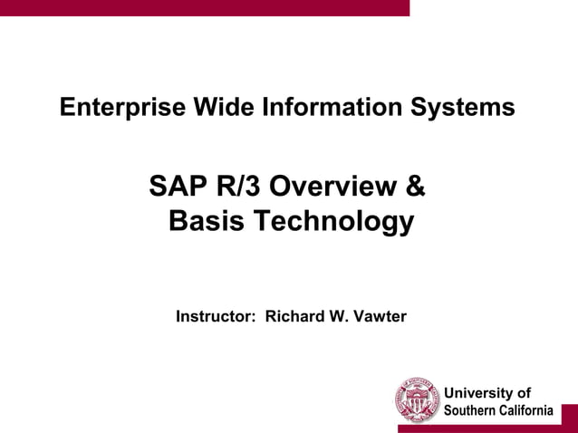 Sap overview | PPT