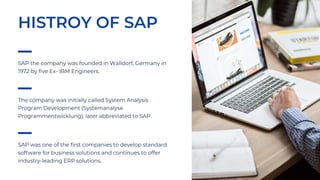 SAP Overview | PPTX