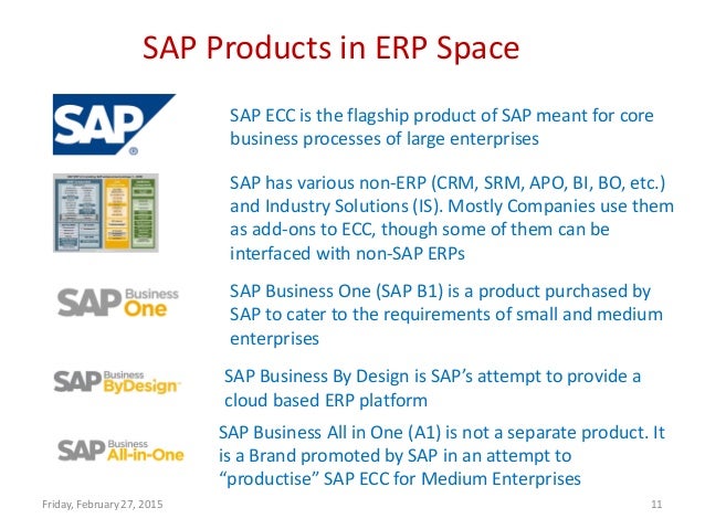SAP Overview for Managers