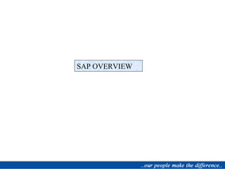 Sap overview | PPT