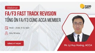 [SAPP Academy] Tóm tắt kiến thức quan trọng môn FAF3 ACCA.pdf