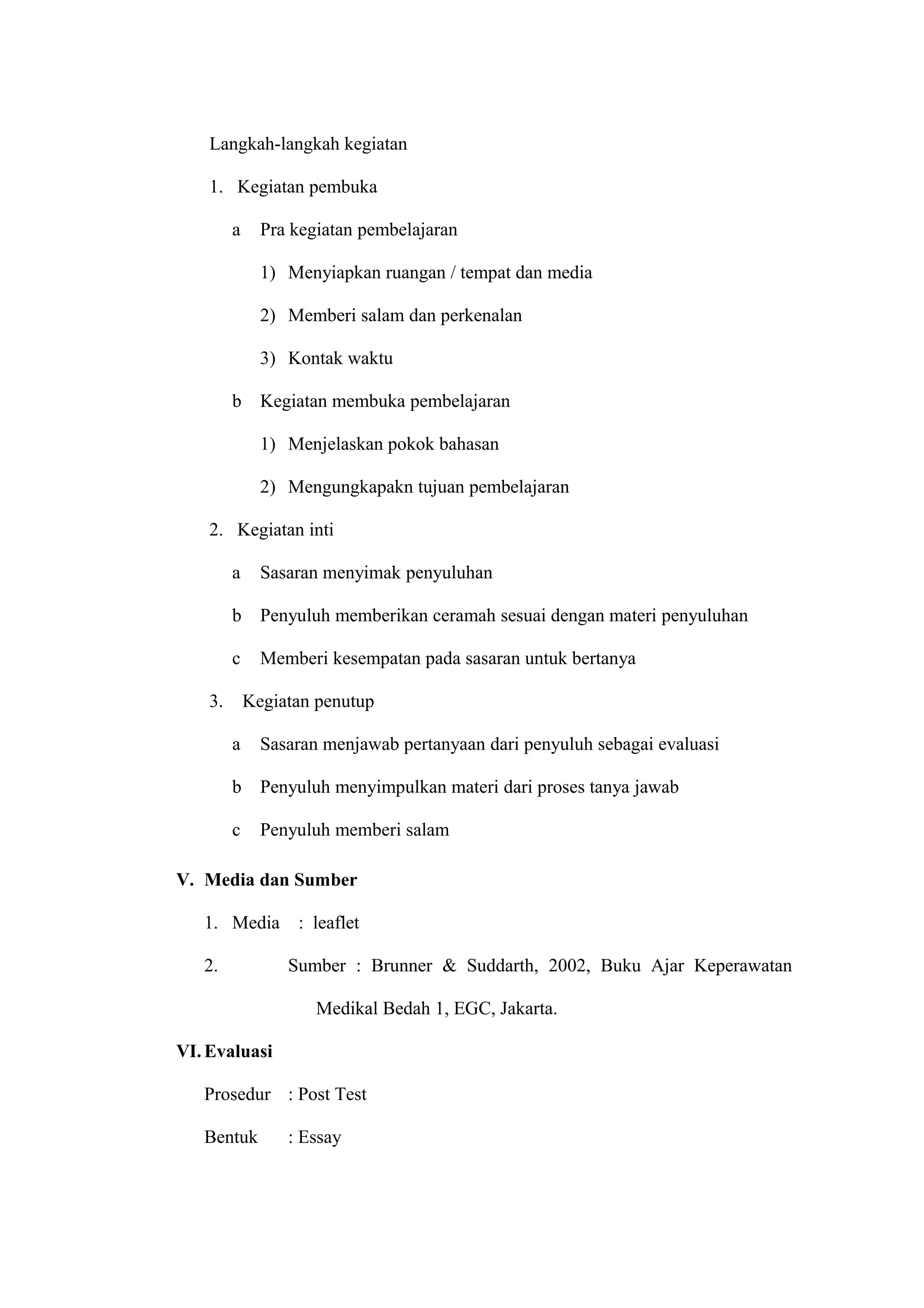 Sap perawatan luka | DOC