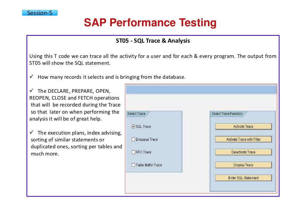 SAP performance testing & engineering courseware v01