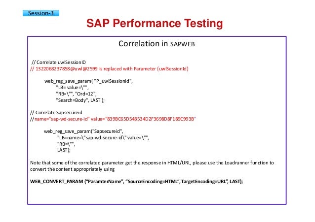 Sap Performance Testing And Engineering Courseware V01