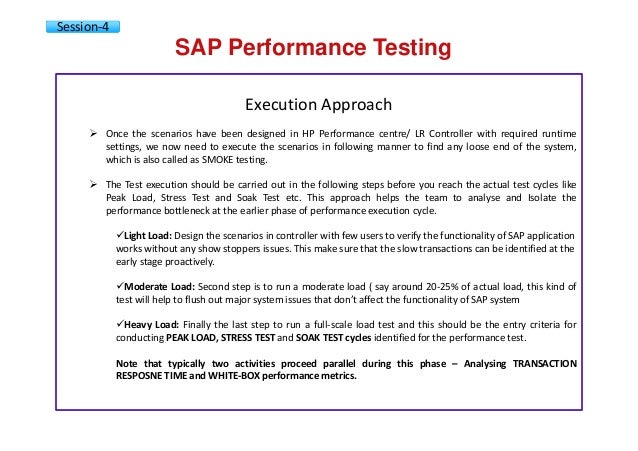 Sap Performance Testing And Engineering Courseware V01
