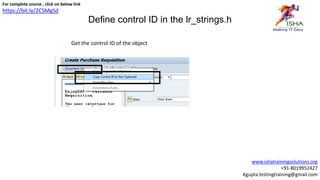 SAP Performance Testing Using LoadRunner | PPTX