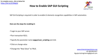 SAP Performance Testing Using LoadRunner | PPTX