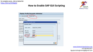 SAP Performance Testing Using LoadRunner | PPTX