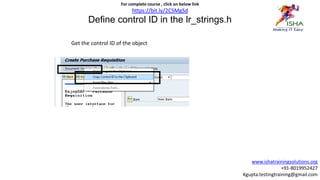 SAP Performance Testing Using LoadRunner | PPTX