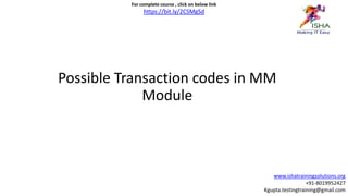 SAP Performance Testing Using LoadRunner | PPT