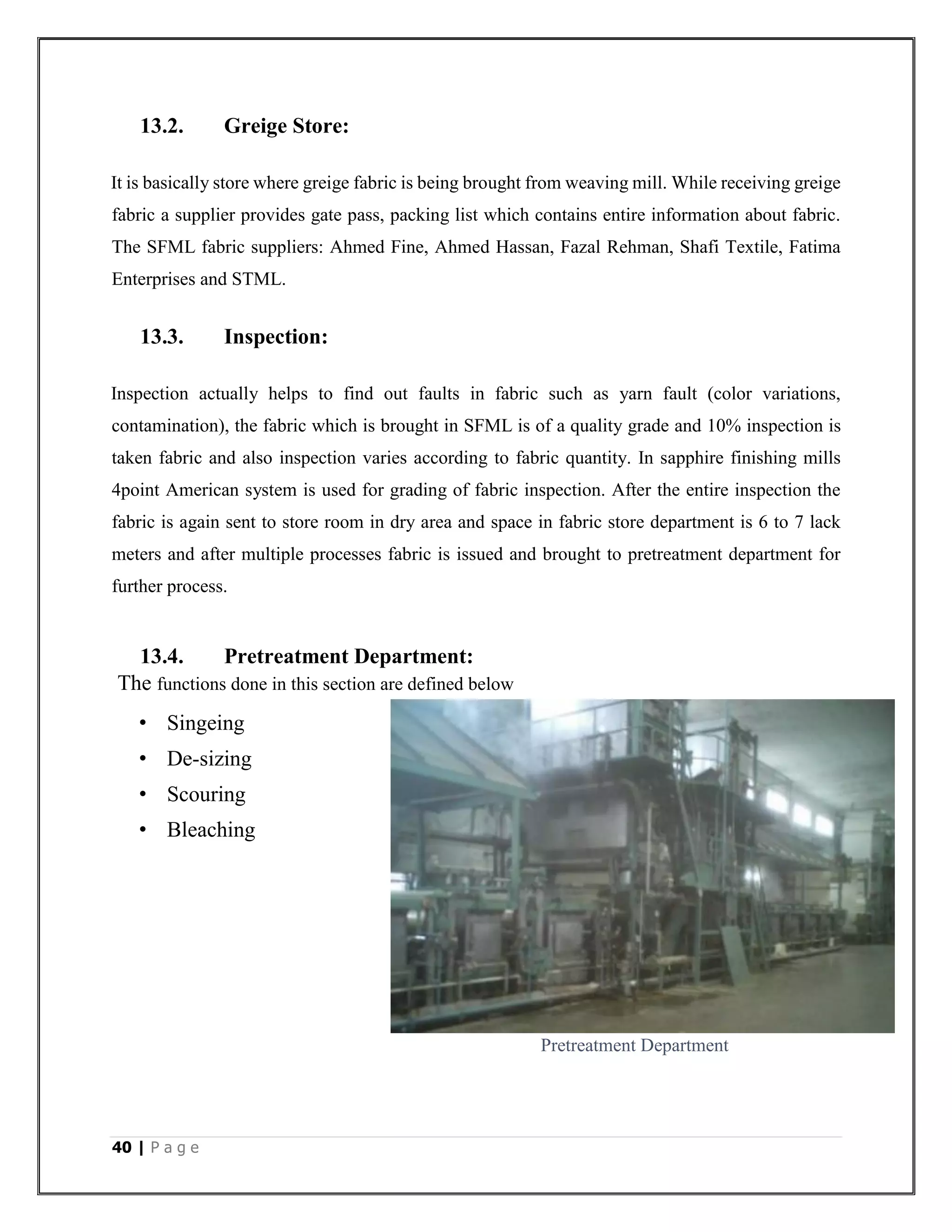 Sapphire Textile Mills Limited - Activities Report - Muhammad Umair ...