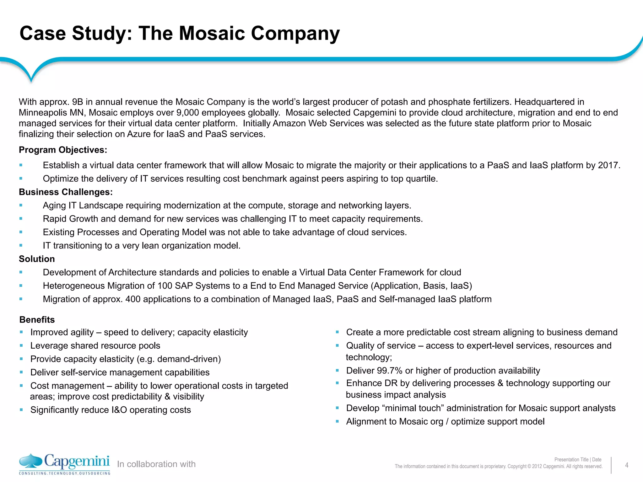 Leverage the Power of SAP HANA with Microsoft Azure Cloud Migration | PDF | Cloud Computing ...