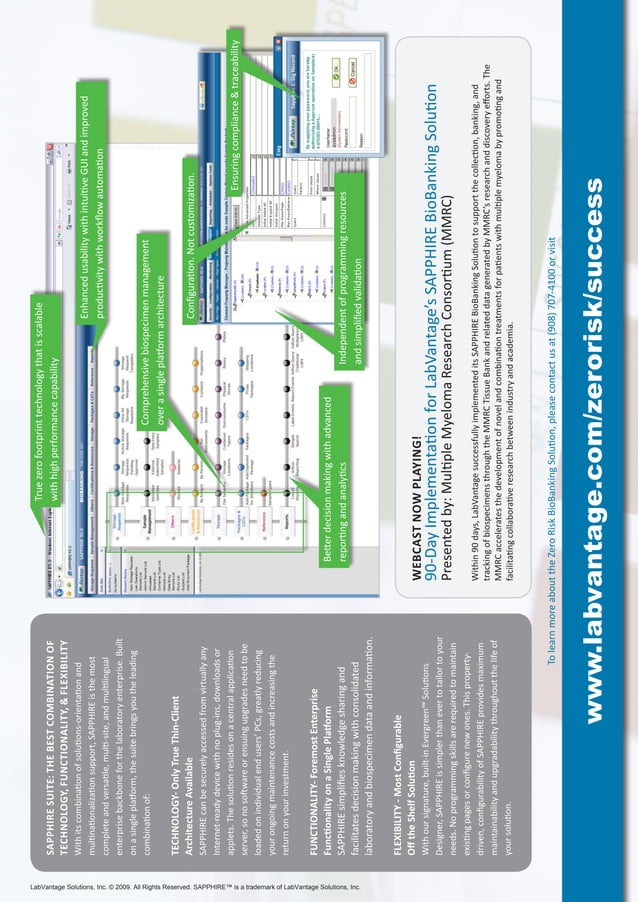 Sapphire Guaranteed Bio Banking | PDF