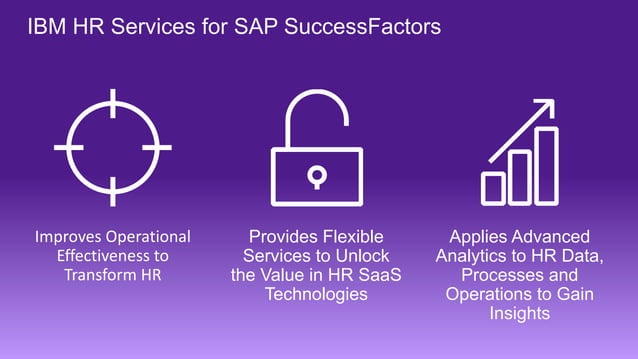 IBM SAP SuccessFactors Overview | PPTX | Cloud Computing | Internet