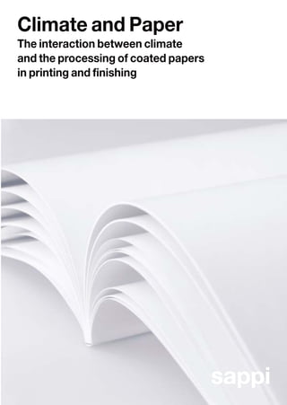 Sappi presentation climate and paper | PDF