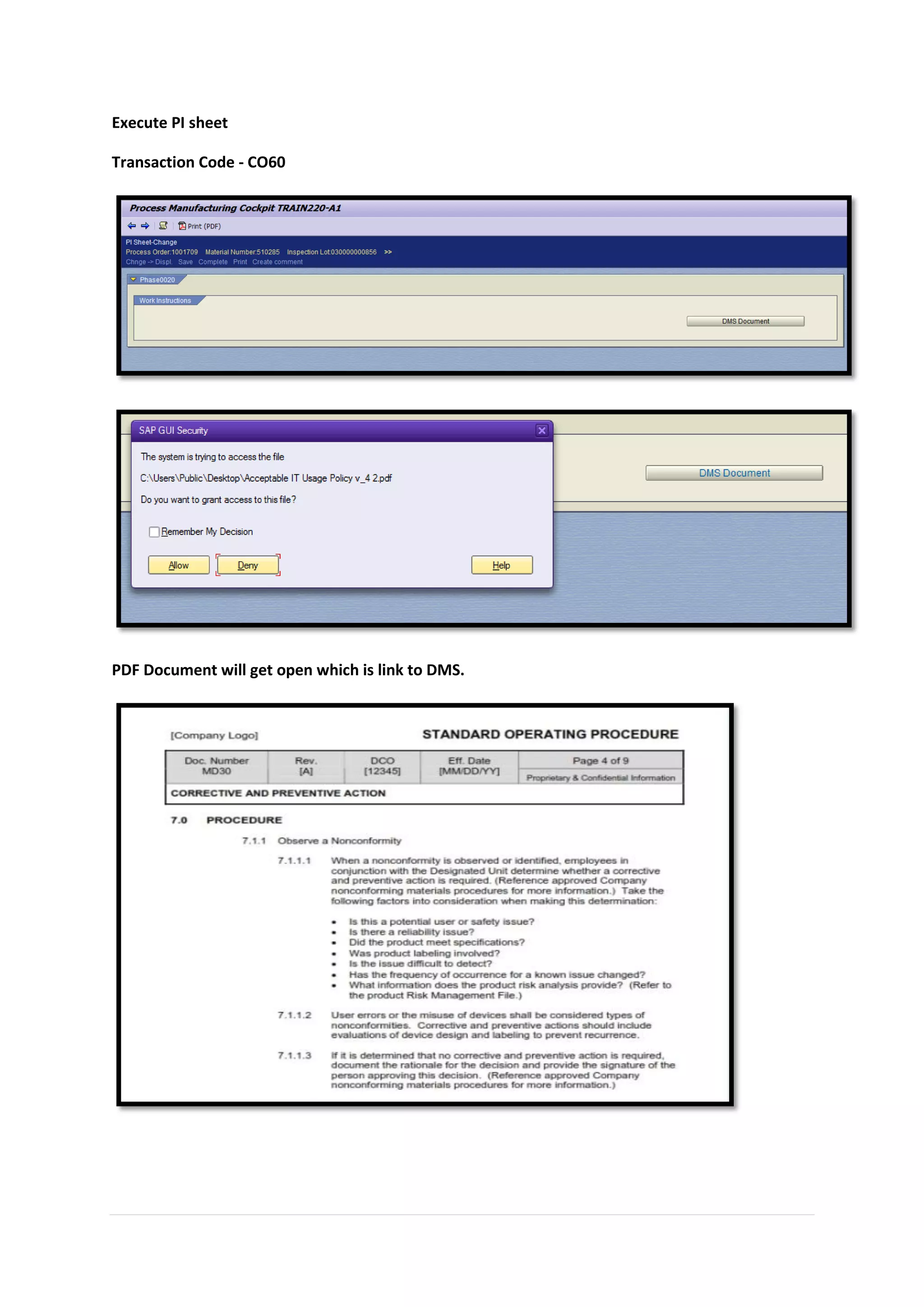 SAP PI Sheet integration with DMS(Document Management System) | PDF