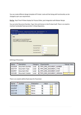 SAP PI Sheet integration with DMS(Document Management System) | PDF