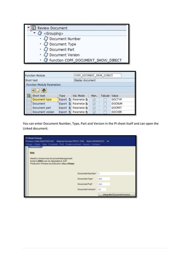 Sap Pi Sheet Integration With Dmsdocument Management System Pdf