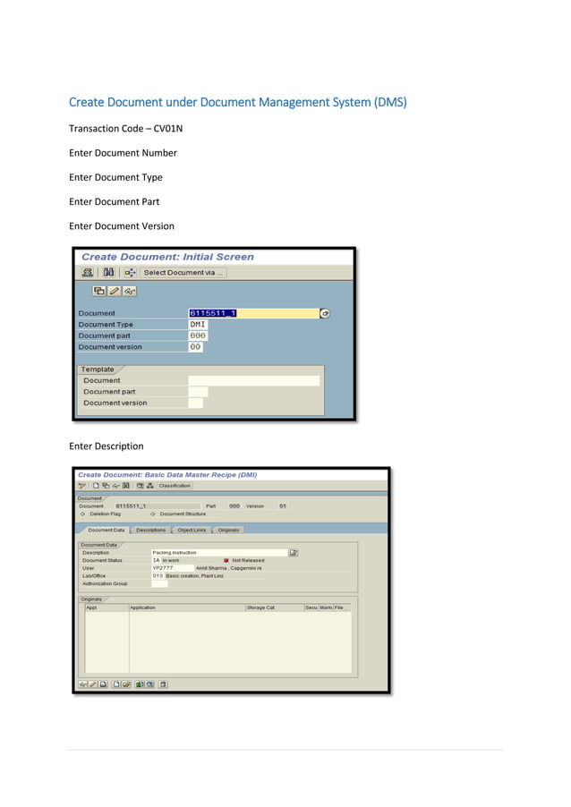 SAP PI Sheet integration with DMS(Document Management System) | PDF ...