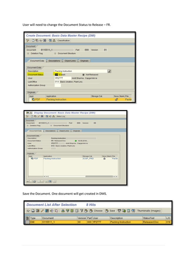SAP PI Sheet integration with DMS(Document Management System) | PDF ...