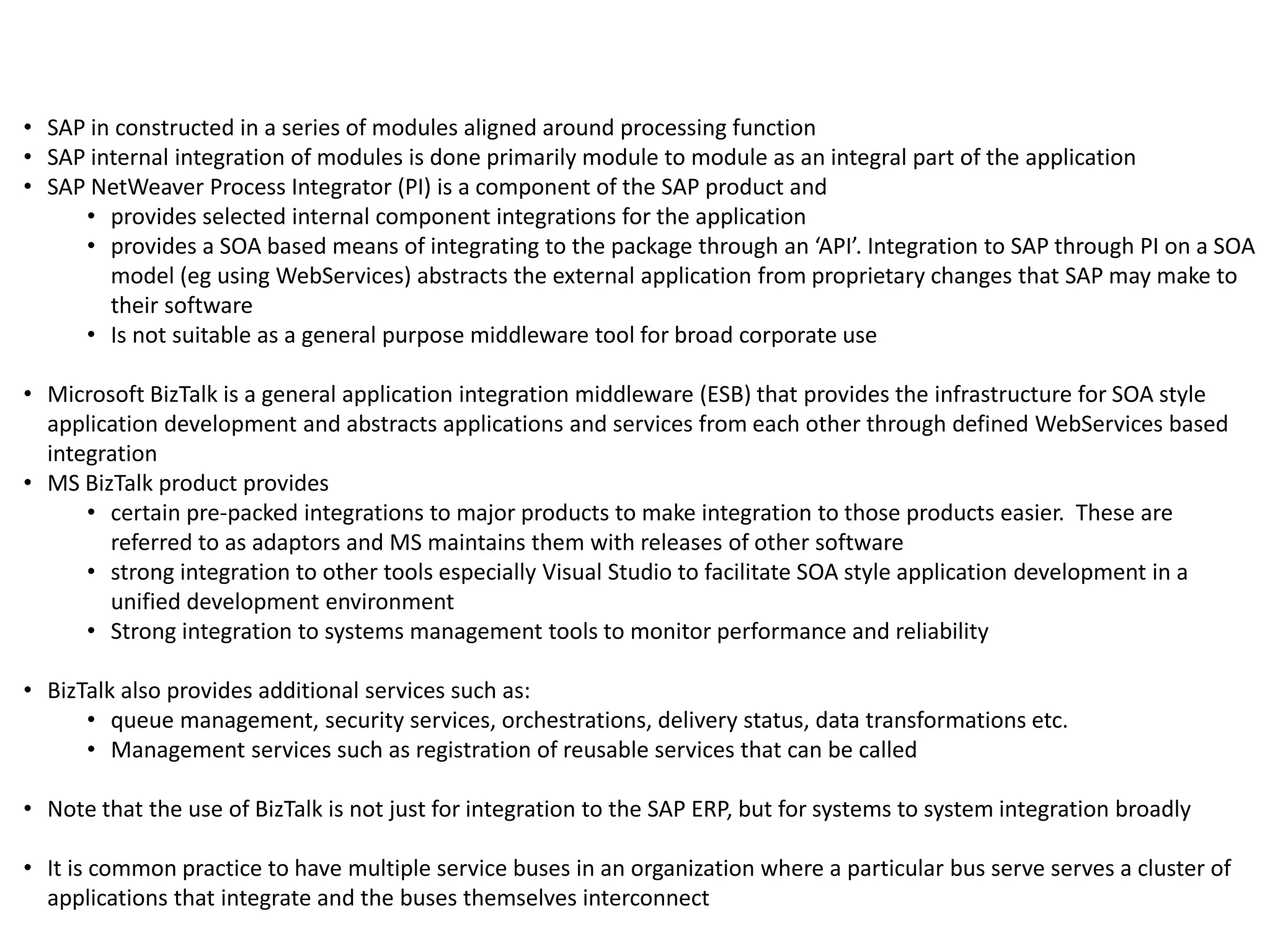 Sap pi vs_biz_talk | PPTX