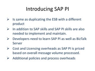Sap pi vs_biz_talk | PPTX