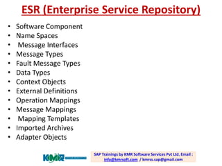 SAP PI online training course content | PDF