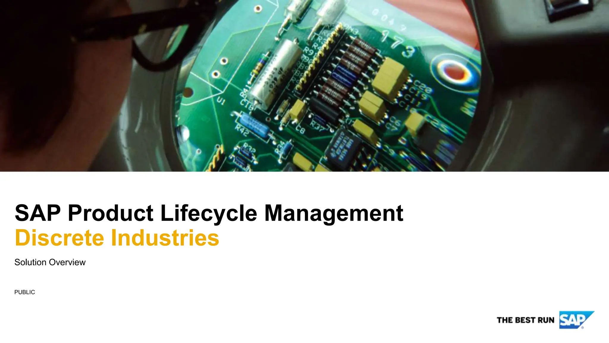 SAP PLM-SAP Product Lifecycle Management for Discrete Industries ...