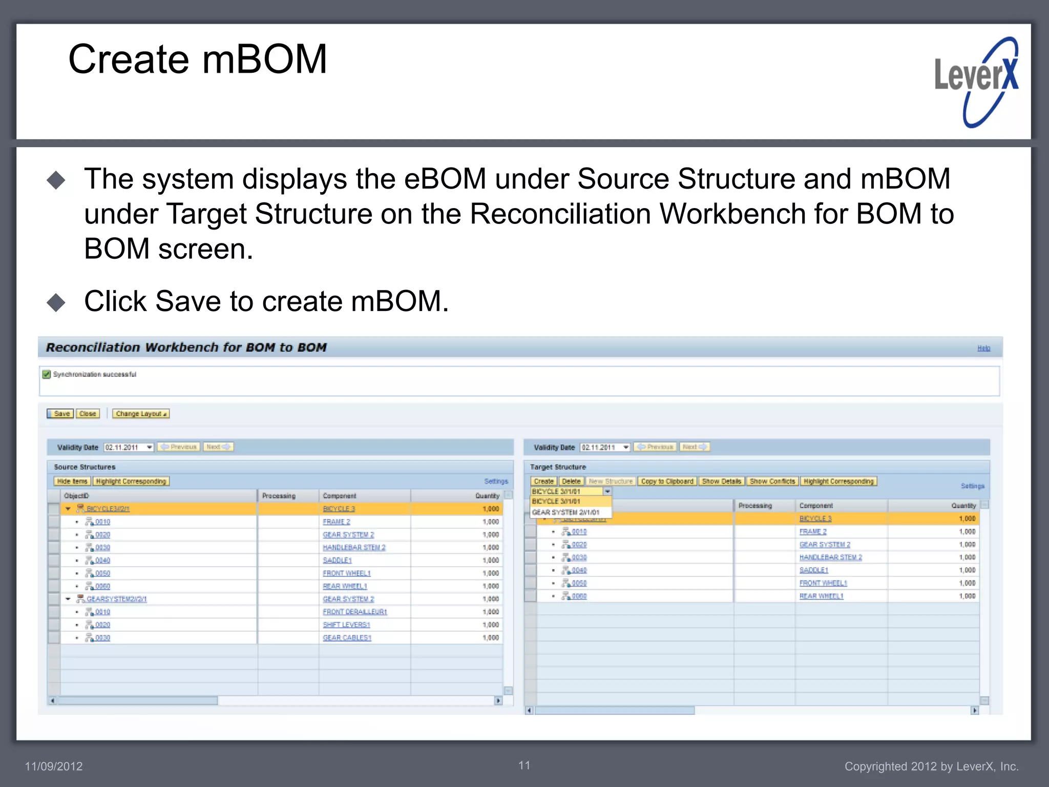 LeverX Tutorial - SAP PLM Guided Structure Synchronization - Overview and Functionality | PDF
