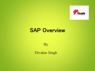 Sap overview | PPTX