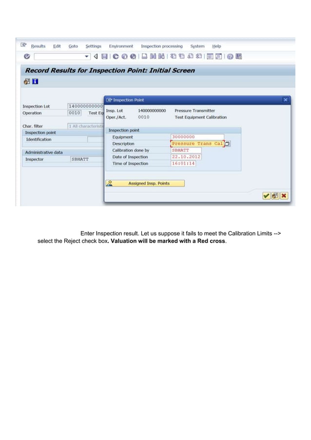 SAP PM: Test Equipment Management/Calibration process | DOCX ...