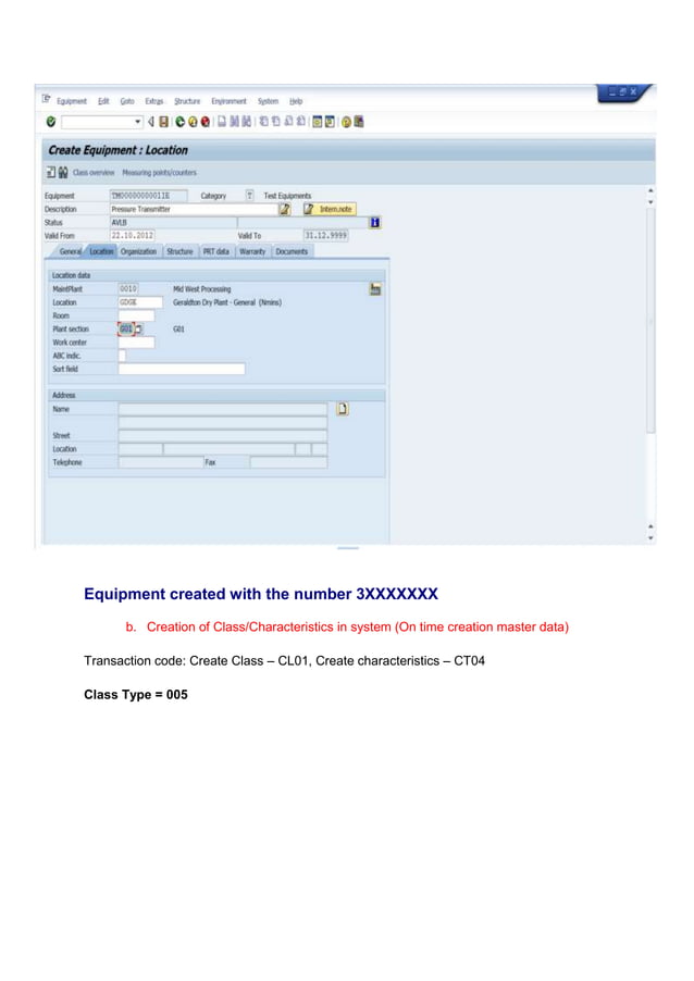 SAP PM: Test Equipment Management/Calibration process | DOCX ...