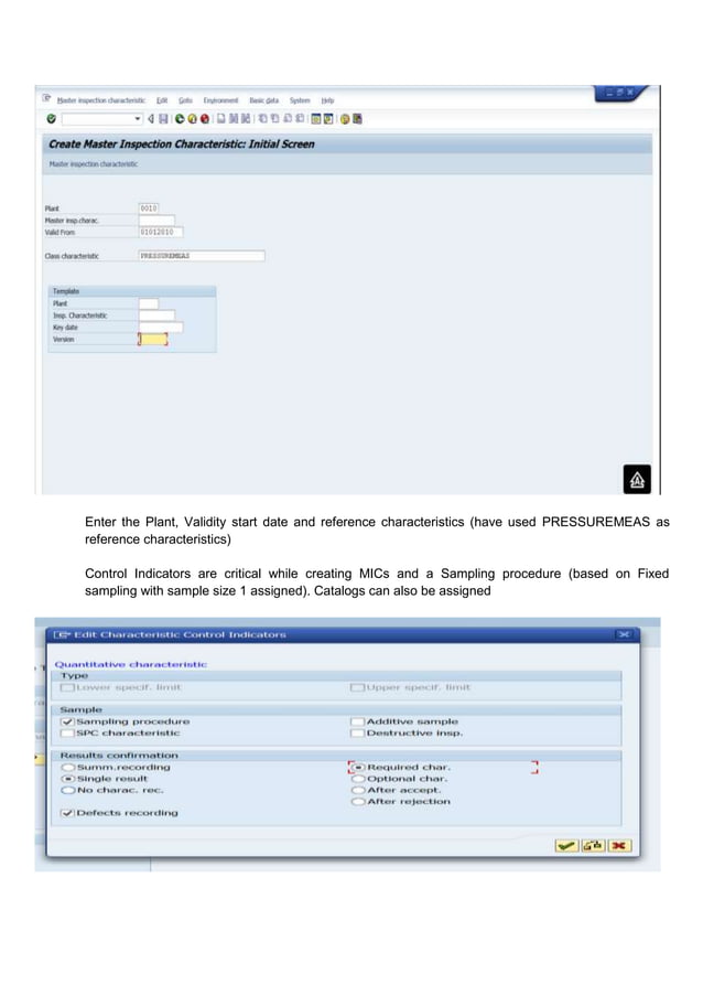 SAP PM: Test Equipment Management/Calibration process | DOCX ...