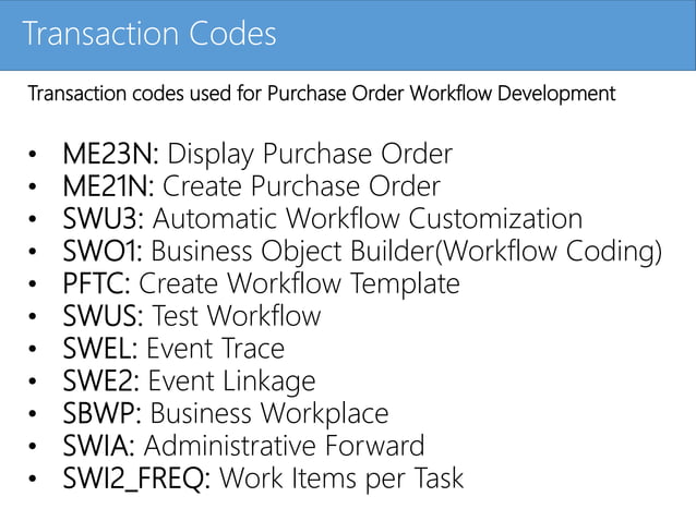 Sap Purchase Order Workflow | PPTX